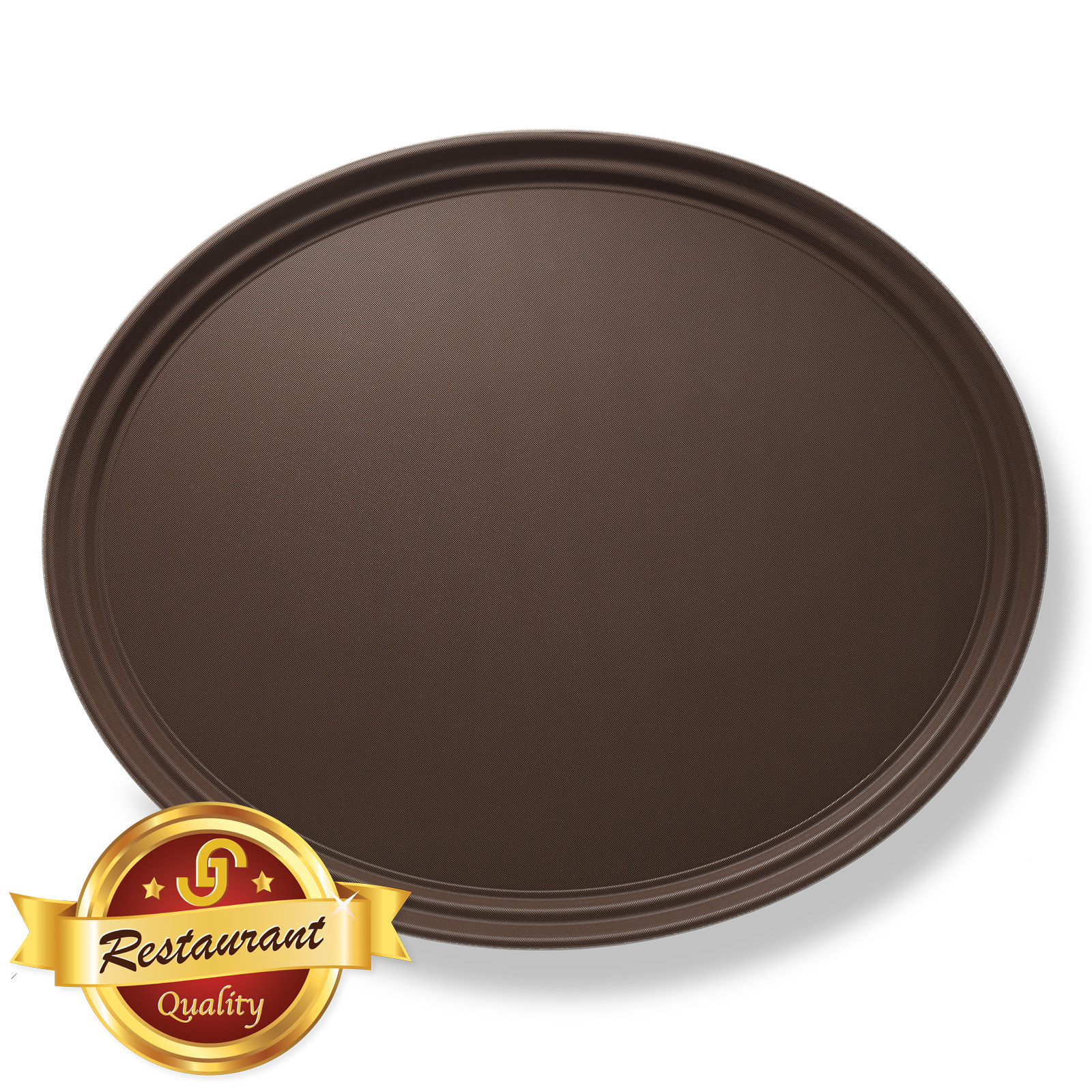 Oval Restaurant Serving Trays NSF Certified Non-Skid Food Service Hotel ...